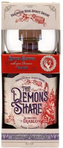 Vásárlás: The Demons Share 3 éves rum díszdobozban 1 üvegpohárral DRS ...