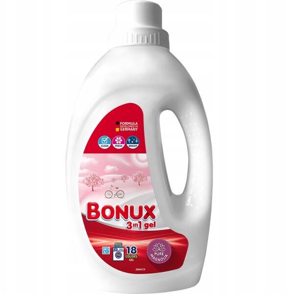 Vásárlás: Bonux Pure Magnolia 0,9 l (18 mosás) Folyékony mosószer ...