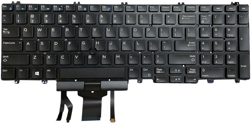 Dell Tastatura laptop Dell Precision 7530 7730 E7530 M7530 7540 7740 ...
