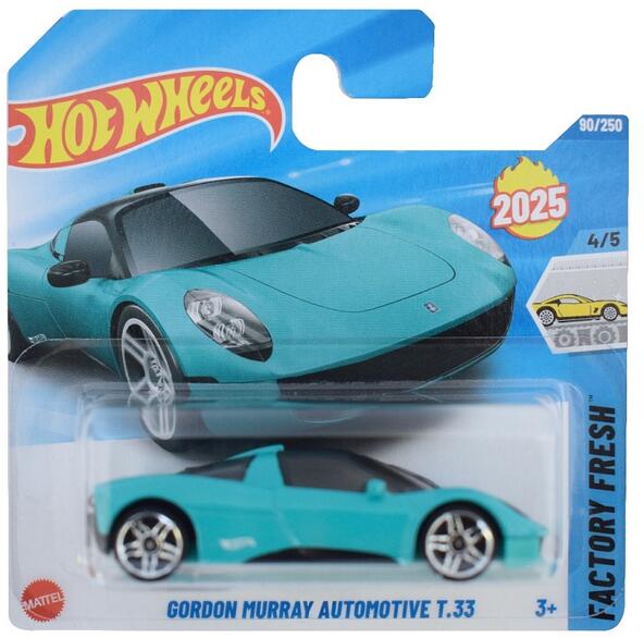 Vásárlás: Mattel Hot Wheels: Gordon Murray Automotive T. 33 türkiz ...