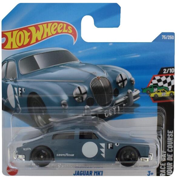 Vásárlás: Mattel Hot Wheels: Jaguar MK1 szürke kisautó 1/64 - Mattel ...