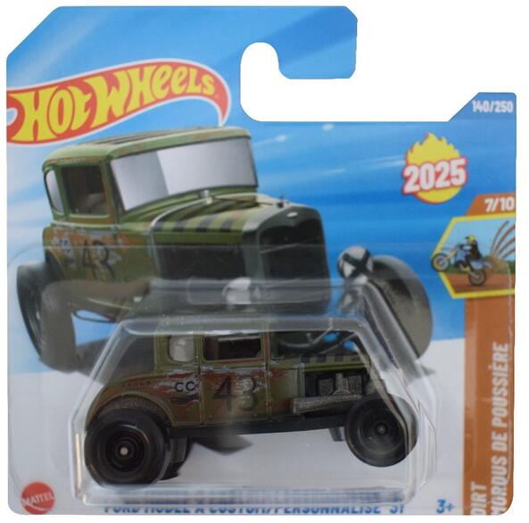 Vásárlás: Mattel Hot Wheels: Ford Model A Custom zöld kisautó 1/64 ...