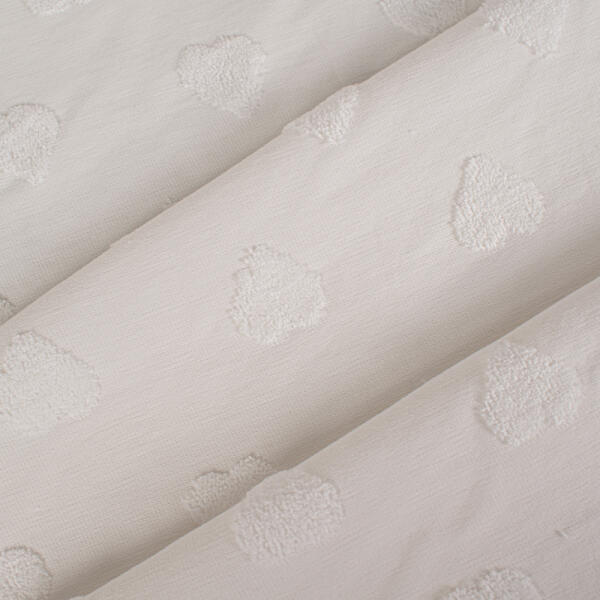 Takoy French terry model 3D inimi pe ecru (Marfuri textile) - Preturi