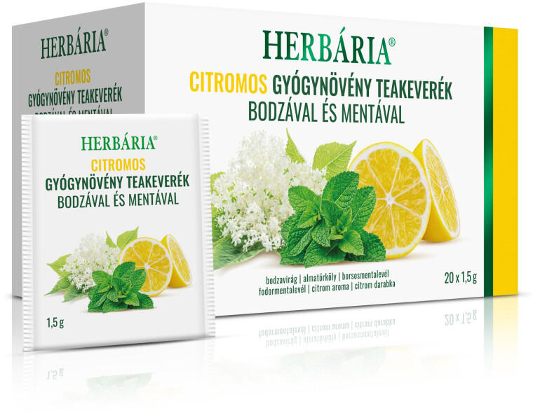 Vásárlás: Herbária Citromos gyógynövény teakeverék bodzával és mentával ...