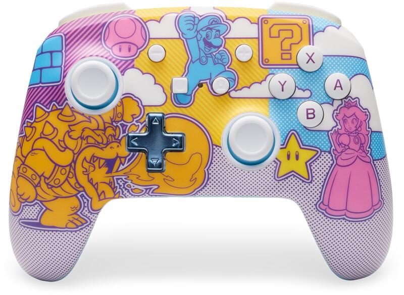 PowerA Enhanced Wireless Controller for Nintendo Switch Super Mario ...
