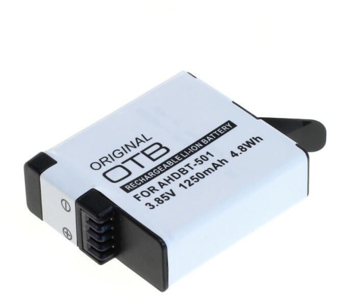 OTB Baterie OTB compatibila cu GoPro Hero 5 / 6 / 7 / 8 Black, 1250mAh ...