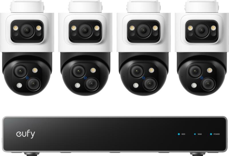 Anker Kit supraveghere video eufy PoE NVR S4 Max, Rezolutie 4K, AI ...