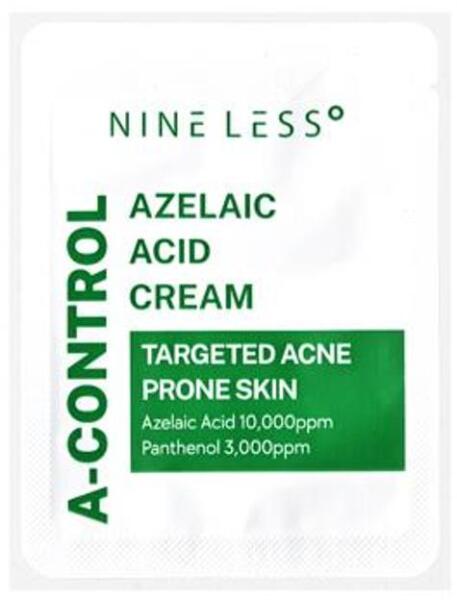 NINE LESS A-Control Azelaic Acid Cream (sample) - Cremă Cu Acid Azelaic ...