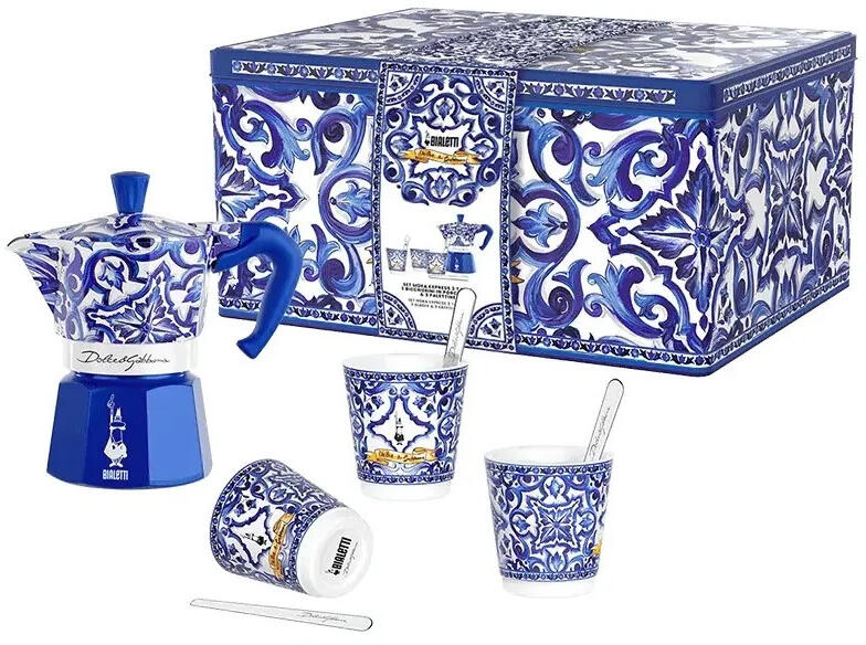 Vásárlás: Bialetti Dolce&Gabbana Moka Express set (6) Kotyogós kávéfőző ...