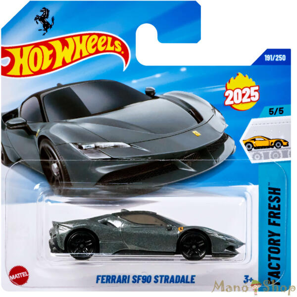 Vásárlás: Mattel - Factory Fresh - Ferrari SF90 Stradale (HYY08) Hot ...