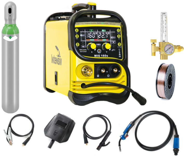 Intensiv Pachet complet sudura MIG/MAG: MIG 160s Intensiv, 230 V, 160 A ...
