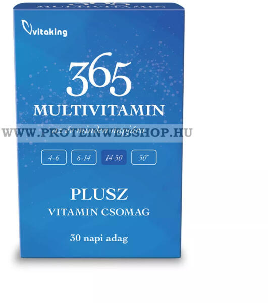 Vásárlás: Vitaking 365 Multivitamin Plus csomag 30 adag ...