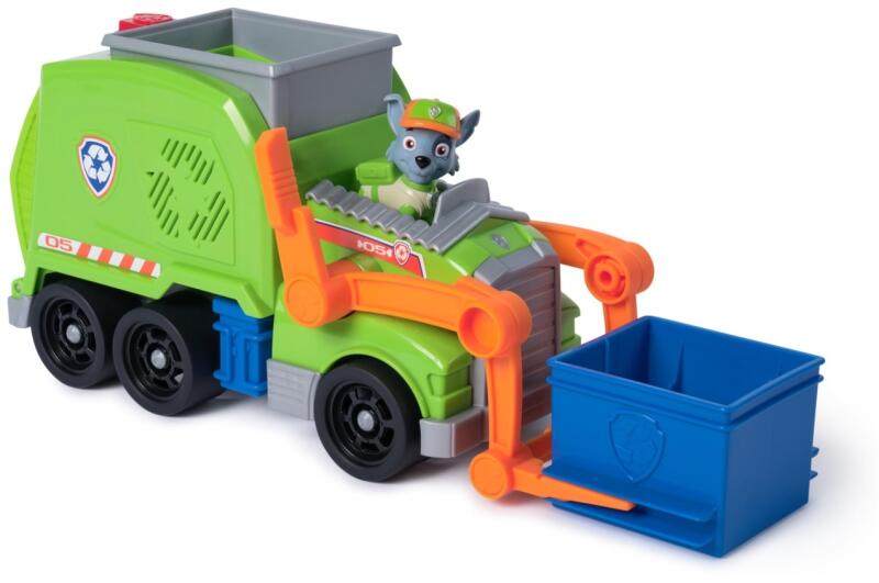PAW Patrol Rocky Recycling Truck Deluxe Jucarie cu Transformare ...