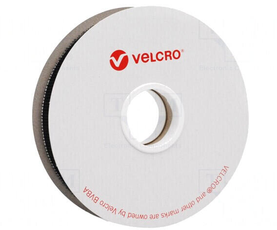 VELCRO® Bandă arici neagră 25mm x 25m VELCRO® (VELCRO® BRAND HOOK&LOOP ...