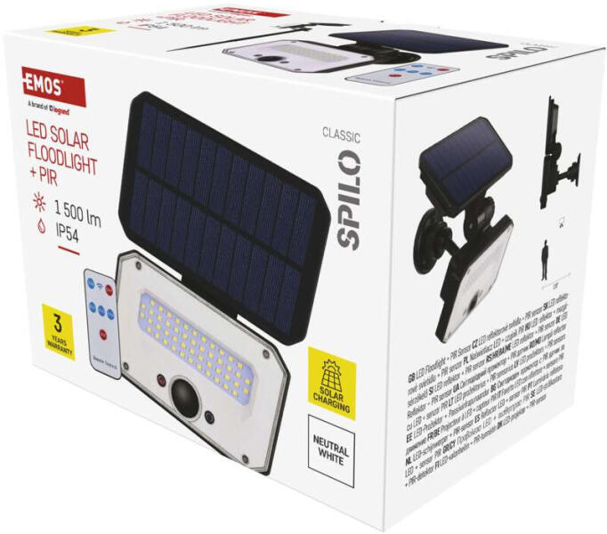 Vásárlás: EMOS SPILO ZG132S Kültéri lámpa árak összehasonlítása, SPILO ZG 132 S boltok