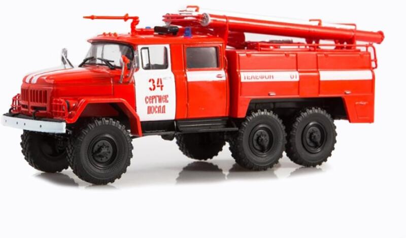 Legendary trucks Macheta auto, Fire engine AC-40(ZIL-131)-137 1: 43 ...