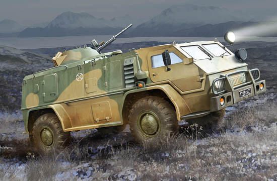 Trumpeter 1: 35 Russian GAZ39371 High-Mobility Multipurpose Military ...