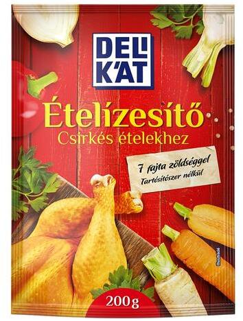 Vásárlás: Delikát Ételízesítő DELIKÁT jódozott sóval csirkés ételekhez ...