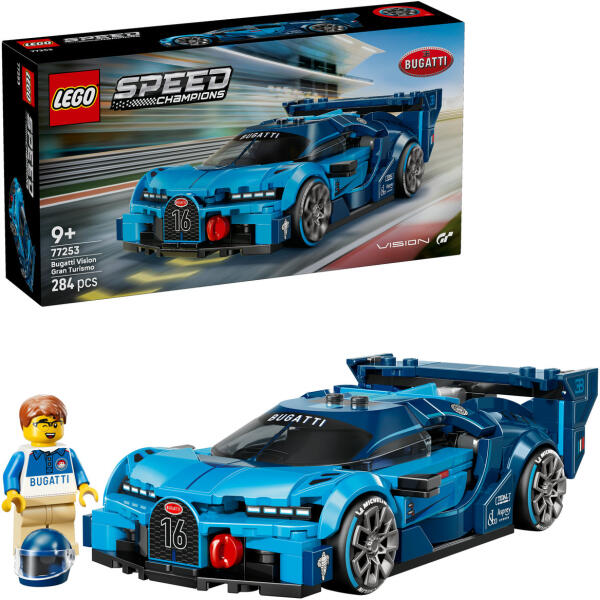 LEGO® Speed Champions - Bugatti Vision GT Hyper Sports Car (77253 ...