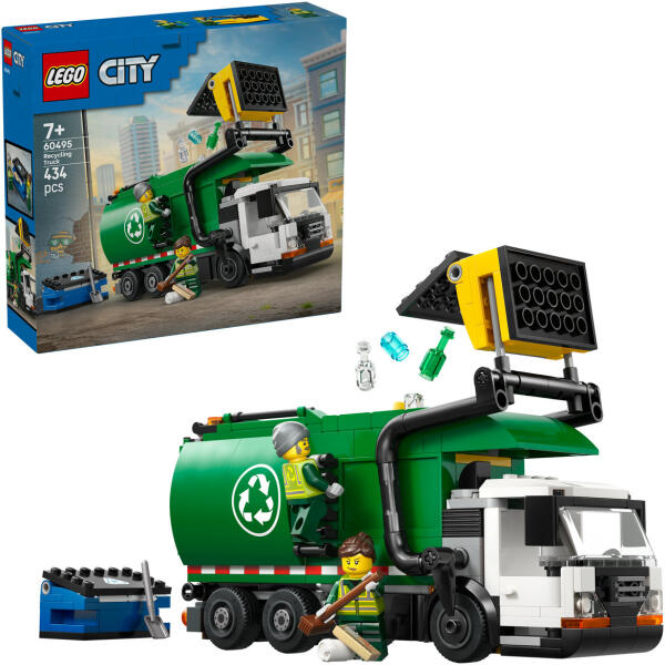 LEGO® City - Recycling Truck (60495) (LEGO) - Preturi
