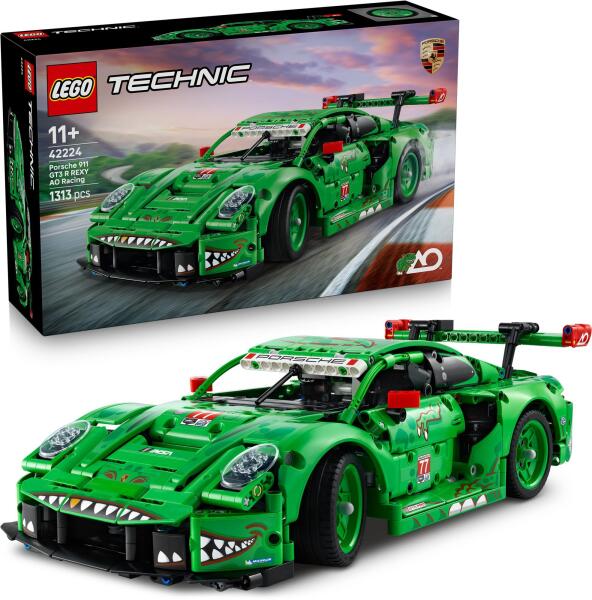 LEGO® Technic - Porsche 911 GT3 R REXY AO Racing Car (42224) (LEGO ...