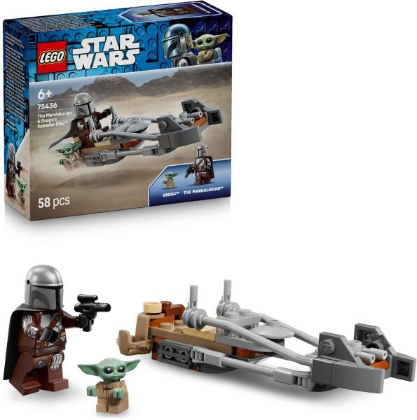 LEGO® Star Wars™ - The Mandalorian & Grogu's Speeder Bike (75436) (LEGO ...