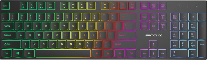Serioux SRXK-SKB709RGB Tastatura - Preturi