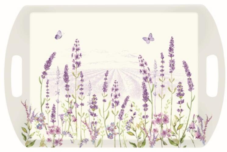 Vásárlás: Easy Life Design Melamine tálca 52x35cm, Lavender Field Tálca ...