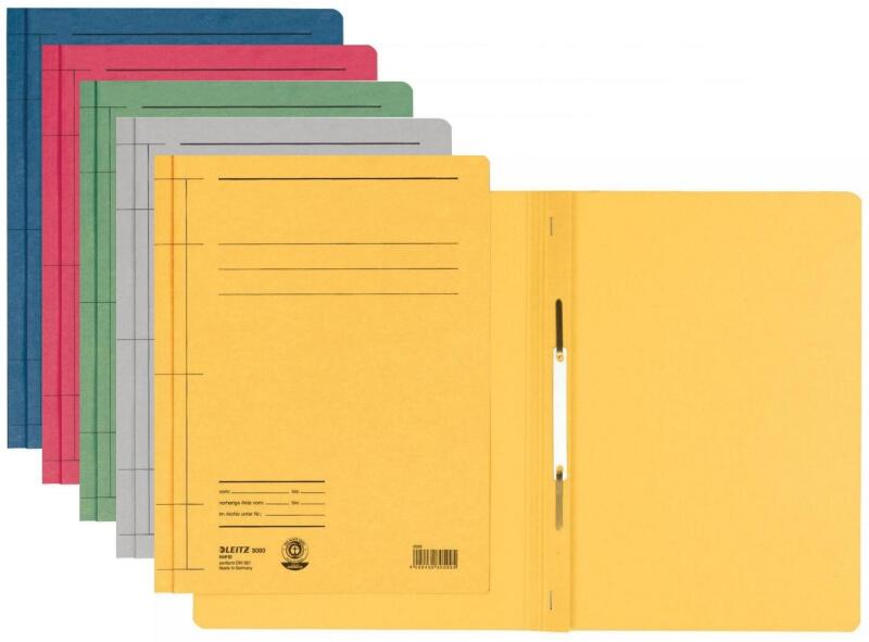 Leitz Dosar carton color cu sina, 250 g/mp, Leitz (LZ30000035) (Dosar ...