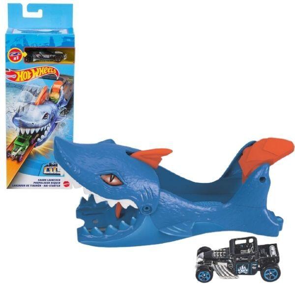 Mattel Hot Wheels: Lansator rechin - element pistă (GVF43) (Hot Wheels ...