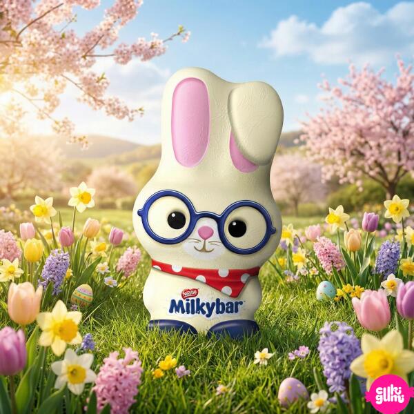 Vásárlás: Nestlé Milkybar Bunny - Üreges fehércsokoládé nyuszi 88 g ...