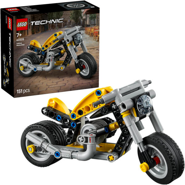 LEGO® Technic - Yellow Motorcycle (42225) (LEGO) - Preturi