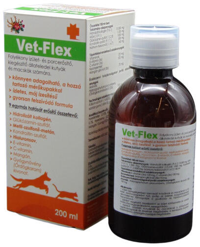 Vásárlás: Vet-Flex Folyékony ízület- és porcerősítő 200ml Vitamin ...