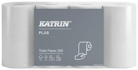Vásárlás: Katrin Toalettpapír KATRIN 2 rétegű 200 lap fehér 8 tekercses ...