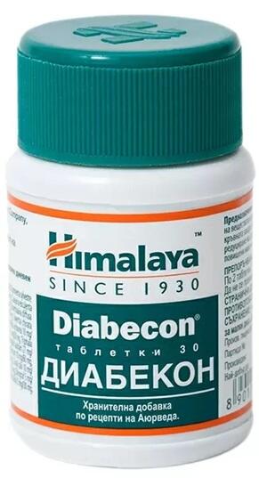 Himalaya Diabecon Pentru glicemie normală, 30 tablete, Himalaya ...