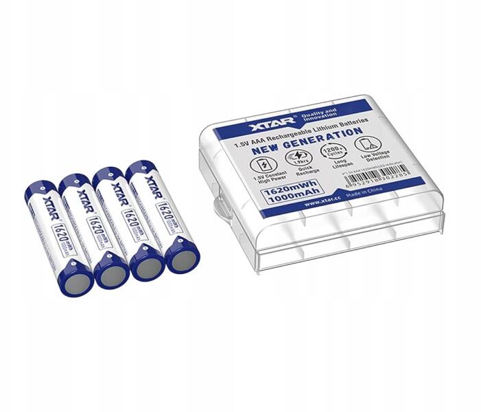 Vásárlás: XTAR Akkumulátorok Li-ION 1, 5V Aaa, 1000 mAh, 1620 mWh, Xtar ...