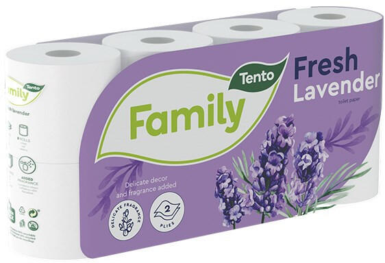 Vásárlás: Tento Family Fresh Lavender 2 rétegű 8 db WC-papír árak ...
