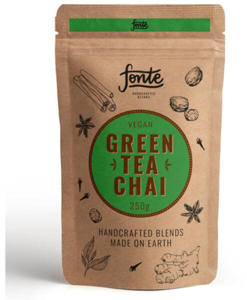 Vásárlás: Fonte Green Tea Chai 250g (zöld teás chai latte por ...