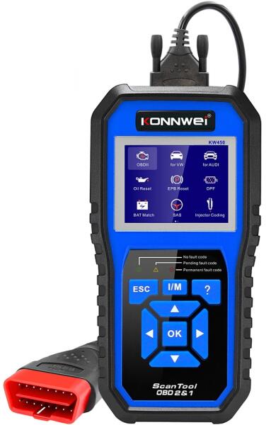 Konnwei Tester Diagnoza Auto KONNWEI KW450 Full OBD2, cu Functii ...