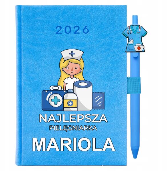 Vásárlás: FunnyCase Naptár 2026 Kék Golyóstoll Ajándék Ápolónőnek ...