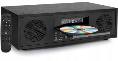 Jovell HiFi rádió 60W DVD-CD Bluetooth Fm Usb Retro hangszórók 2.0 AV ...