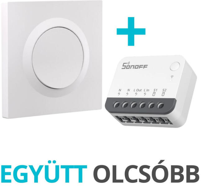 Vásárlás: SONOFF E1GS fali kapcsoló és Sonoff ZBMINI Extreme Zigbee 3.0 ...