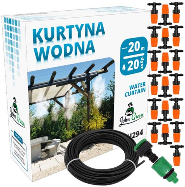 Vásárlás: VG 20 m-es párakapu, vízfüggöny, sprinkler öntözőköd, 20 db ...