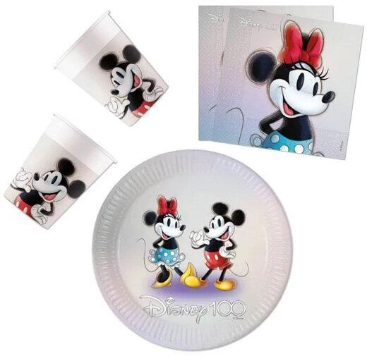 Vásárlás: Disney 100 Minnie party szett 36 db-os 23 cm-es tányérral ...