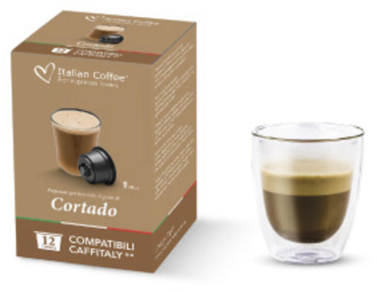 Vásárlás: Italian Coffee Cortado - 12 db - Caffitaly/Cafissimo ...