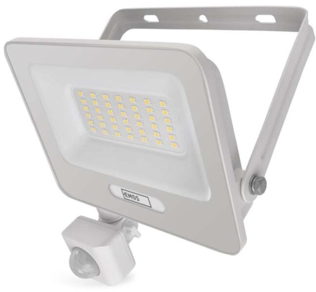 Vásárlás: EMOS ZS2334W LED reflektor GLARO PIR 30 W, fehér, IP54, 3000 ...