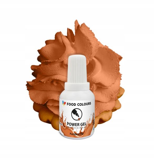 Vásárlás: Food Colours Power Gel színező 20g Pumpkin Pie Sütőtök (PG ...