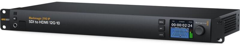 Blackmagic Design 2110 IP SDI to HDMI 12G-10 convertor video și monitor ...