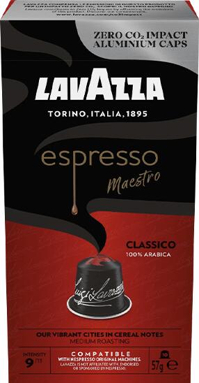 Vásárlás: LAVAZZA Nespresso Espresso Maestro Classico Aluminium ...