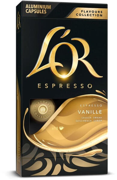 Vásárlás: Douwe Egberts L`OR vanília ízesítésű 10db kávékapszula ...
